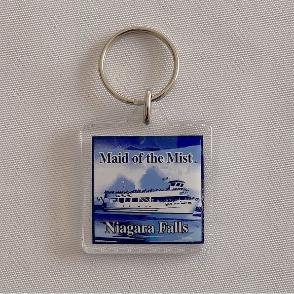 Accessories | Vintage Maid Of The Mist Niagara Falls Acrylic Keychain ...